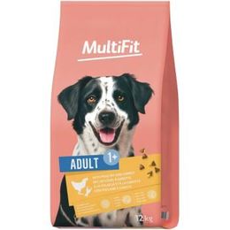 MultiFit Trockenfutter Hund Adult, mit Gefl&uuml;gel & Karotte 2x12 kg