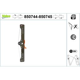 Valeo Fensterheber 850744 vorne links f&uuml;r ABARTH
