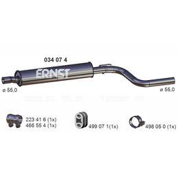 Ernst Mittelschalld&auml;mpfer 034074 f&uuml;r Opel GM