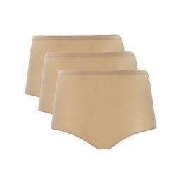 Taillenslip Chantelle "SOFTSTRETCH", Damen, beige, Microfaser, Obermaterial: 80% Polyamid, 20% Elasthan, unifarben, k&ouml;rpernah, Unterhosen Taillenslip, Einheitsgr&ouml;&szlig;e, passt f&uuml;r die Gr&ouml;&szlig;en 36 bis 44