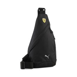 Umh&auml;ngetasche Puma "Scuderia Ferrari 3 l Schultertasche Erwachsene", Damen, Gr. B/H/T: 21,5cm x 33cm x 9cm onesize, schwarz, Taschen Umh&auml;ngetasche