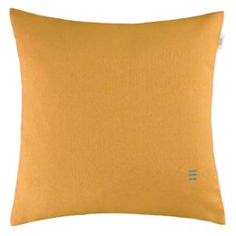 Dekokissen Esprit "Fun", gelb (curry, unifarben), B:45cm H:0,5cm L:45cm, Polyester, Dekokissen_Sitzkissen_Kissenh&uuml;llen