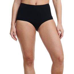 Shapingslip Chantelle "SMOOTH COMFORT", Damen, Gr. L, schwarz, Obermaterial: 79% Polyamid, 19% Elasthan, 1% Baumwolle, 1% Polyester, unifarben, k&ouml;rpernah, Unterhosen, gl&auml;ttender Effekt