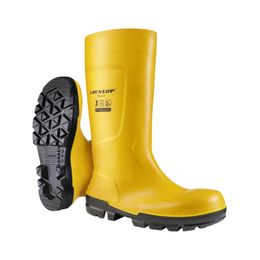 Stiefel Dunlop "Work-It" Gr. 39, gelb, 39, Obermaterial: 100% PVC PVC., Schuhe, Stiefel