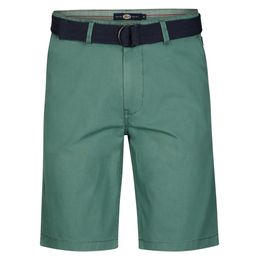 Chinoshorts PETROL INDUSTRIES "Men Shorts Chino", Herren, Gr. L (40), N-Gr, oil gr&uuml;n, Web, Obermaterial: 100% Baumwolle, unifarben, regular fit knielang, Hosen Chinoshorts, mit G&uuml;rtel