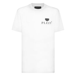 T-Shirt Philipp Plein "T-Shirt", Jungen, Gr. 4XL, 01, wei&szlig;, Obermaterial: 100% Baumwolle, Shirts T-Shirt