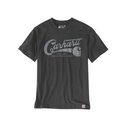 T-Shirt Carhartt "Graphic", Herren, Gr. M, grau, Obermaterial: 60% Baumwolle CO. 40% Polyester PES., Shirts T-Shirt