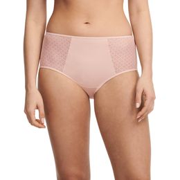 Taillenslip Chantelle "NORAH CHIC", Damen, Gr. 36, soft pink, Obermaterial: 75% Polyamid, 25% Elasthan, k&ouml;rpernah, Unterhosen Taillenslip, T&uuml;ll, blickdichtes Gewebe