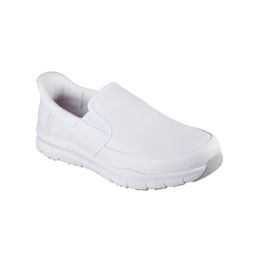 Berufsschuh Skechers "Nampa" Gr. 41, wei&szlig;, 41, Obermaterial: 100% Textilmaterial TEXMAT., Schuhe
