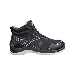 Arbeitsschuh SAFETY JOGGER WORKS "Flow Mid" Gr. 40, schwarz, 40, Obermaterial: 100% Synthetik synthetic., Schuhe, Arbeitsschuh