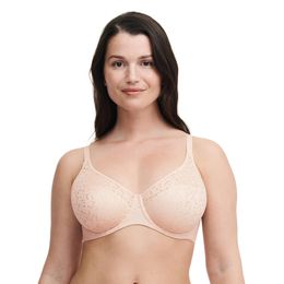 B&uuml;gel-BH Chantelle "NORAH", Damen, Gr. 90, Cup E, golden beige, Obermaterial: 71% Polyamid, 29% Elasthan, BHs B&uuml;gel-BH, weiche Spitze, blickdichtes Gewebe