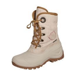 Winterstiefel Spirale "Eileen" Gr. 38, wei&szlig;, 38, Obermaterial: 100% Synthetik synthetic., Schuhe, Winterstiefel