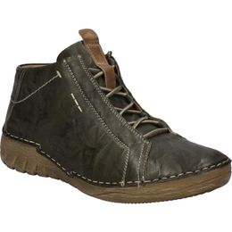 Stiefelette Josef Seibel "Felicia 05, bosco-kombi", Damen, Gr. 38, gr&uuml;n (bosco, kombi), Obermaterial: 100% Rindsleder Leather cow., Schuhe Stiefelette
