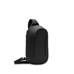 Rucksack Nike "NK NSW COMMUTE SLING BAG", schwarz, schwarz, anthrazit, Rucks&auml;cke, Herren, Obermaterial: 100% Nylon, Rucksack, f&uuml;r Erwachsene, sportlicher Stil, aus Nylon, mit Hauptfach