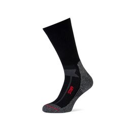 Arbeitssocken STAPP "Techno Boston", Gr. 35, schwarz, Obermaterial: 75% Baumwolle CO. 22% Polyester PES. 3% Elasthan EL., Socken