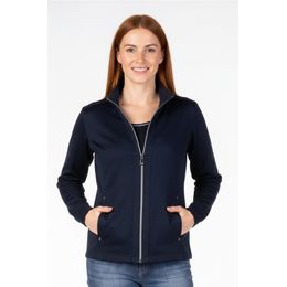 Softshelljacke LPO "Abbey Outdoor", Damen, Gr. 34 (XS), navy, 60% Polyester; 40% Baumwolle, regular fit, Jacken Softshelljacke, glatt mit matter Struktur