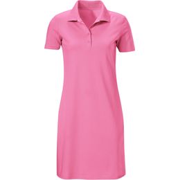 Heine Witt Damen Polokleid in Pikee-Qualit&auml;t, pink, Gr&ouml;&szlig;e 38