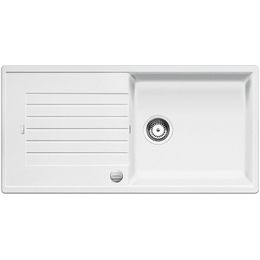 Granitsp&uuml;le Blanco "ZIA XL 6 S", wei&szlig;, B:50cm H:19cm T:100cm, Verbundwerkstoff, K&uuml;chensp&uuml;len, erh&auml;ltlich in mehreren Farben
