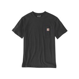 T-Shirt Carhartt "Pocket", Herren, Gr. M, schwarz, Obermaterial: 100% Baumwolle CO., Shirts T-Shirt
