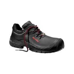 Sicherheitsschuh Elten "RENZO Low" Gr. 45, schwarz, 45, Obermaterial: 100% Rindsleder Leather cow., Schuhe
