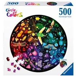 Puzzle Ravensburger "Insekten", bunt, Puzzles, Kinder&Oslash;:52cm, Pappe, Motiv, Made in Europe, &Oslash;:52cm