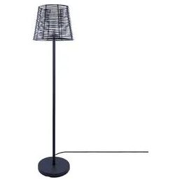 Paco Home Stehlampe "JAD, In- & Outdoor", grau, 1, &Oslash; 35cm H: 143,5cm, Leuchten, Au&szlig;enlampe, E27, Moderne Optik, IP44 spritzwassergesch&uuml;tzt, Stehlampe