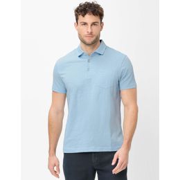 Brax Herren Polo Style PAVO sky, hellblau, Gr. L