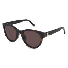 Gucci GG2127SK | Damen-Sonnenbrille | Fassung: Vollrand, Rund, Acetat, Havanna | Glasfarbe: Braun