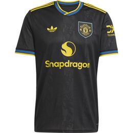 Adidas MANCHESTER UNITED 25-26 3RD Teamtrikot Herren - Gr&ouml;&szlig;e L - schwarz