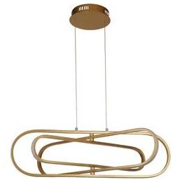 Searchlight LED-H&auml;ngeleuchte "H&auml;ngeleuchte Clip, 1-flammig", gold, 1, H: 24cm, 1 Stk., Leuchten, Minimalistisches Ambiente