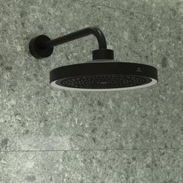 Ideal Standard Solos 3-Funktions-Kopfbrause A7890XG &Oslash; 33 cm, LED-Leuchtring, Silk Black