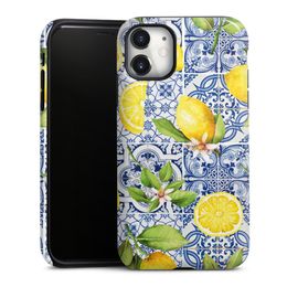DeinDesign iPhone 11 Handy Panzer Handyh&uuml;lle robuste Outdoor H&uuml;lle Schutzh&uuml;lle gl&auml;nzend Lemon Greece Muster Tough Case
