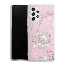 DeinDesign Galaxy A53 5G Handy Silikon H&uuml;lle Case transparent Handyh&uuml;lle Thumper Official Licensed Product Bambi Silikon Case