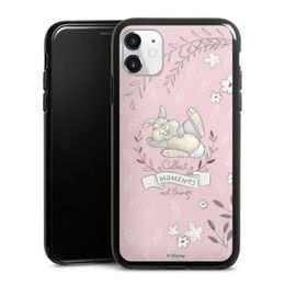 DeinDesign iPhone 11 Handy Silikon H&uuml;lle Case schwarz Handyh&uuml;lle Thumper Official Licensed Product Bambi