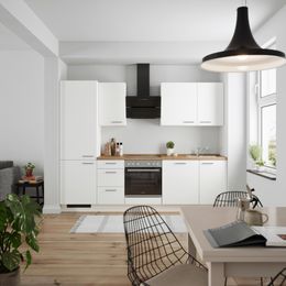 Nobilia K&uuml;chenblock Touch High m. Ger&auml;ten Wei&szlig;
