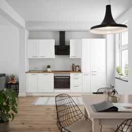 Nobilia K&uuml;chenblock Touch High m. Ger&auml;ten Wei&szlig;