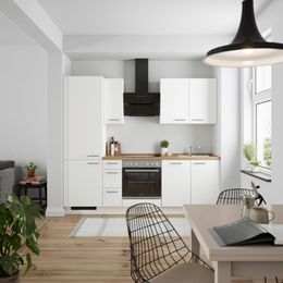 Nobilia K&uuml;chenblock Touch High m. Ger&auml;ten Wei&szlig;