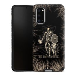 DeinDesign Galaxy S20 Handy Panzer Handyh&uuml;lle robuste Outdoor H&uuml;lle Schutzh&uuml;lle matt Tv Show Designs Wikinger Vikings Tough Case