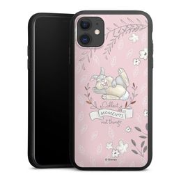 DeinDesign iPhone 11 Handy Premium Silikon H&uuml;lle Handyh&uuml;lle schwarz Case Thumper Bambi Official Licensed Product Silikon Premium Case
