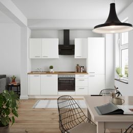 Nobilia K&uuml;chenblock Touch High m. Ger&auml;ten Wei&szlig;