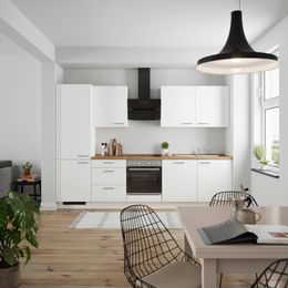 Nobilia K&uuml;chenblock Touch High m. Ger&auml;ten Wei&szlig;