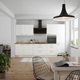 Nobilia K&uuml;chenblock Touch High m. Ger&auml;ten Wei&szlig;