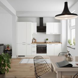 Nobilia K&uuml;chenblock Touch High m. Ger&auml;ten Wei&szlig;
