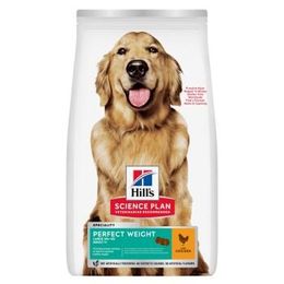 Hill's Hill's Hill&rsquo;s Science Plan Trockenfutter Hund, Perfect Weight, Large Breed Adult, mit Huhn 2x12 kg