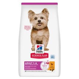 Hill's Hill's Science Plan Trockenfutter Hund, Small & Mini Adul, mit Huhn mit Huhn 2x6 kg