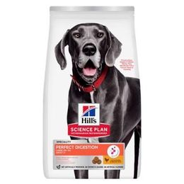 Hill's Hill's Science Plan Trockenfutter Hund, Perfect Digestion, Large Breed Adult, mit Huhn und braunem Reis 14 kg