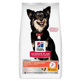 Hill's Hill's Hill&rsquo;s Science Plan Trockenfutter Hund, Perfect Digestion, Small & Mini Breed Adul, mit Huhn und braunem Reis 2x6 kg