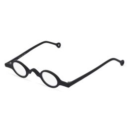 Lesebrille Fielmann INTERIM 001 FA | Unisex | Fassung: Rund, TR90, Schwarz