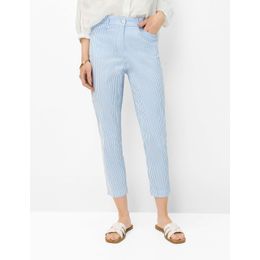 Brax Damen Chino Style MARA S BLUE SPLASH, hellblau, Gr. 44