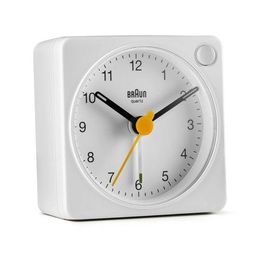 Braun BC 02 XW Quarzwecker wei&szlig; Lichtfunk.